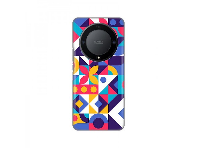 Maskica Silikonska Print Skin za Honor Magic 5 Lite Colorful Mosaic