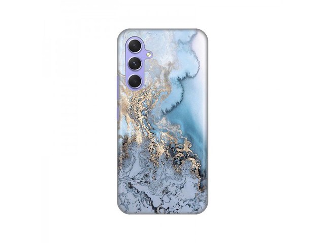 Maskica Silikonska Print za Samsung A546B Galaxy A54 5G Blue Gold Marble