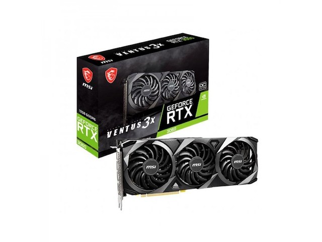 Msi nVidia GeForce RTX 3060 12GB 192bit RTX 3060 VENTUS 3X 12G OC