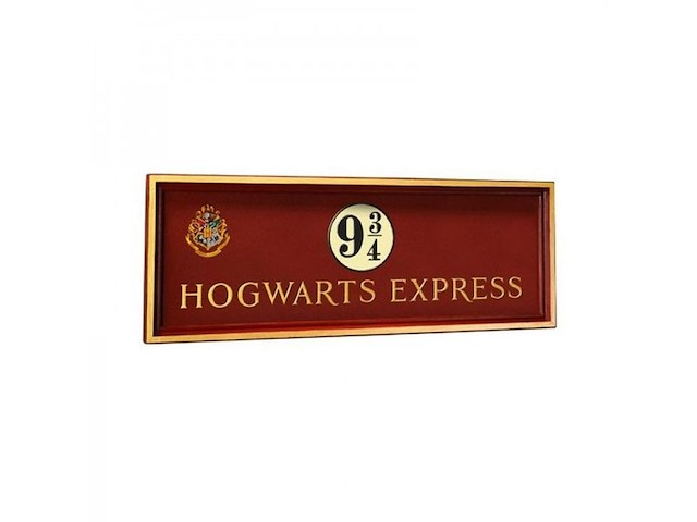 Harry Potter - Hogwarts 9 3/4 Sign