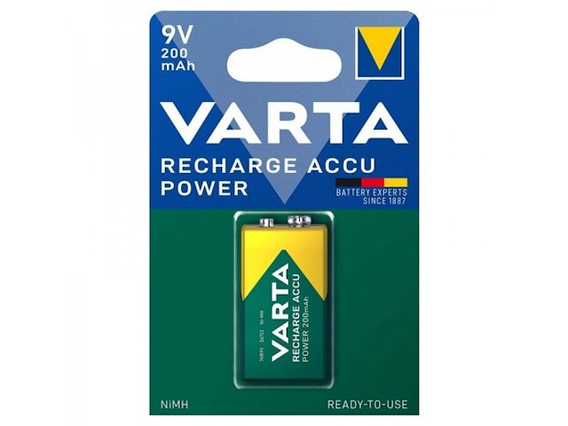 VARTA-56722/1 * 9V PUNJIVA NiMH baterija 200mAh R22