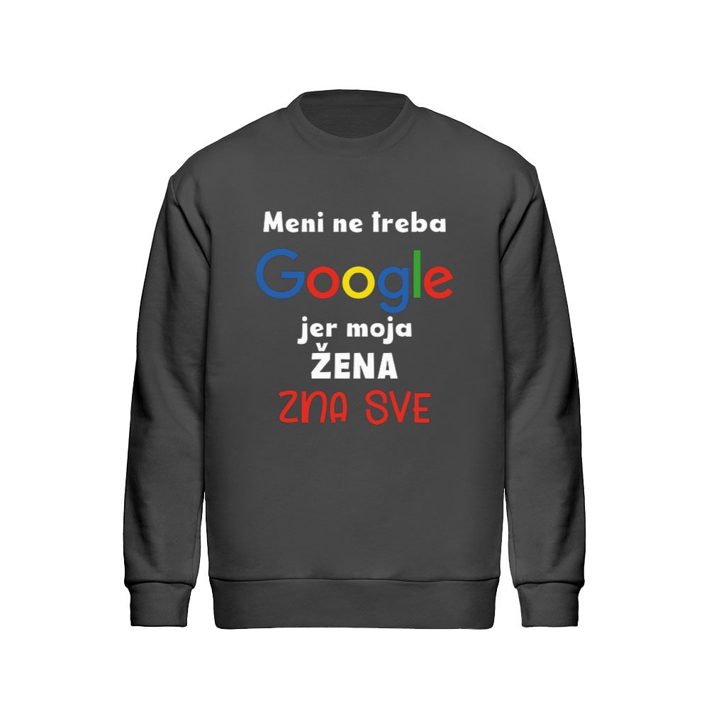 Meni ne treba google jer moj žena zna sve bela slova