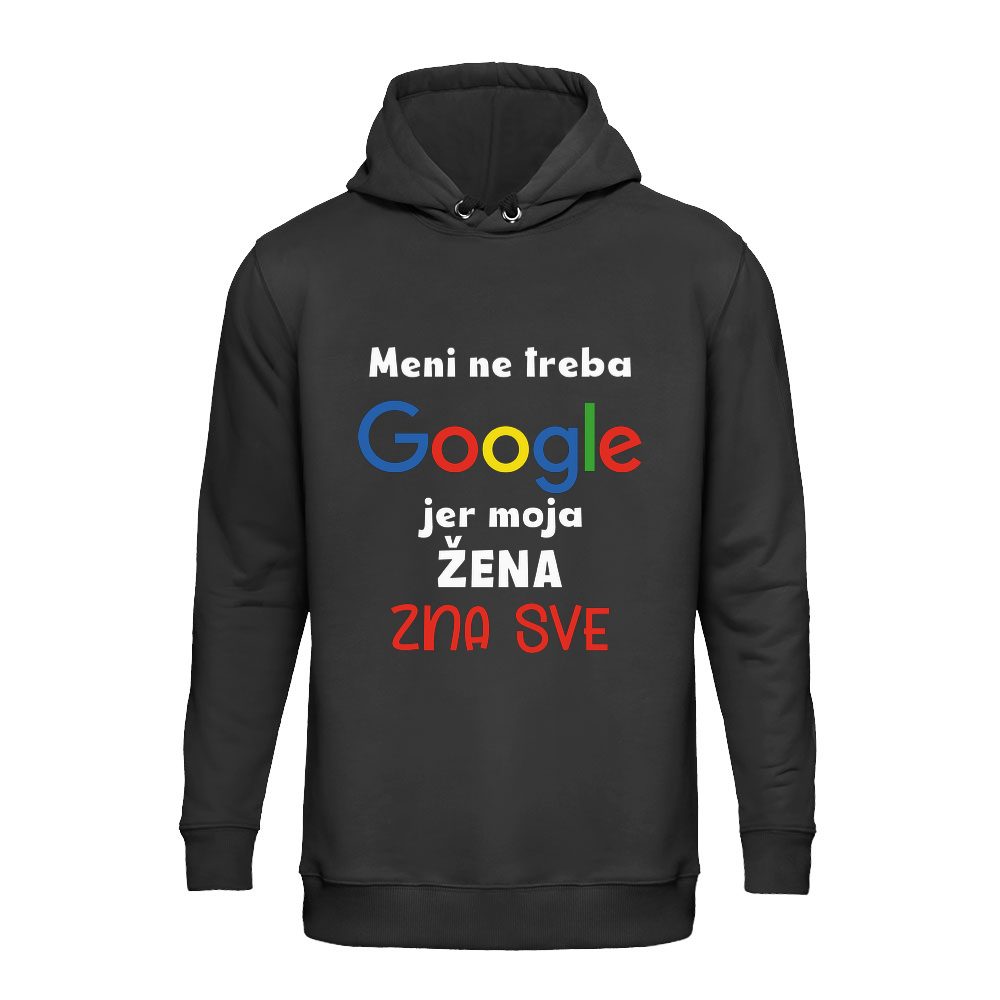 Meni ne treba google jer moj žena zna sve bela slova