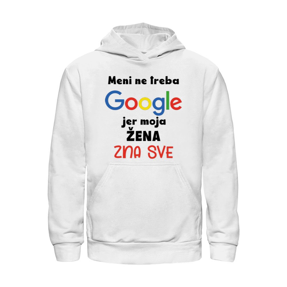 Meni ne treba google jer moj žena zna sve crna slova