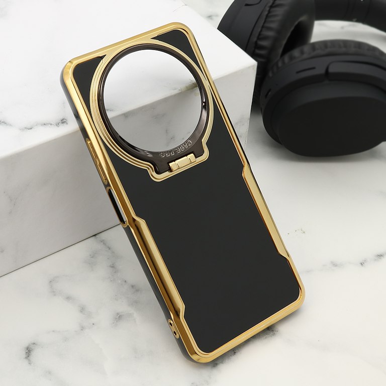 Zastitna maska (futrola) GOLD LUXE - Xiaomi Redmi A3 4G crna (MS)