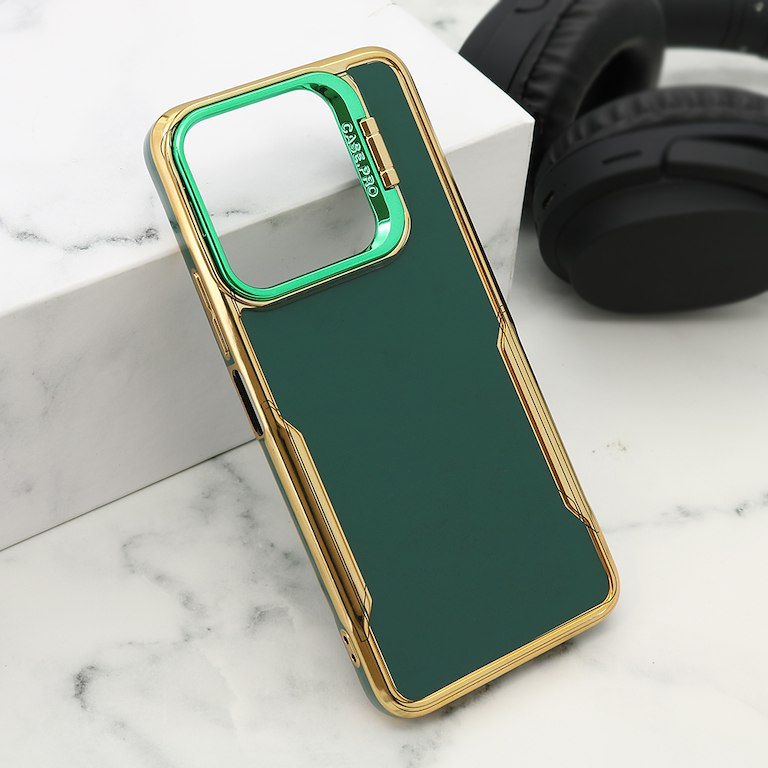 Zastitna maska (futrola) GOLD LUXE - Xiaomi Redmi 13 4G zelena (MS)