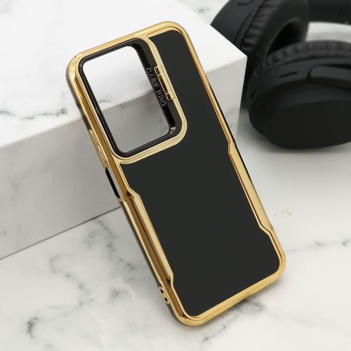 Futrola - maska GOLD LUXE za Huawei Honor 200 Lite crna (MS)