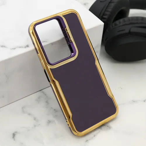 Futrola - maska GOLD LUXE za Huawei Honor 200 Lite ljubicasta (MS)