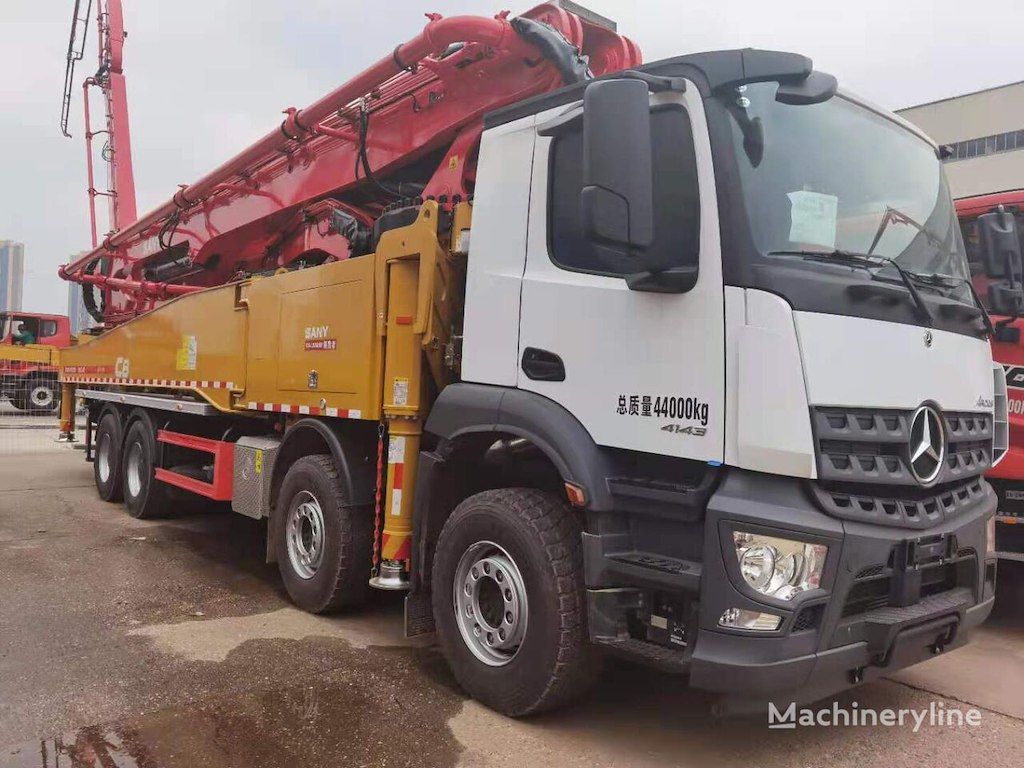 Nova Sany X-6RZ NEW 56m X-6RZ Euro 5 na šasiji Mercedes-Benz Arocs 4143 pumpa za beton