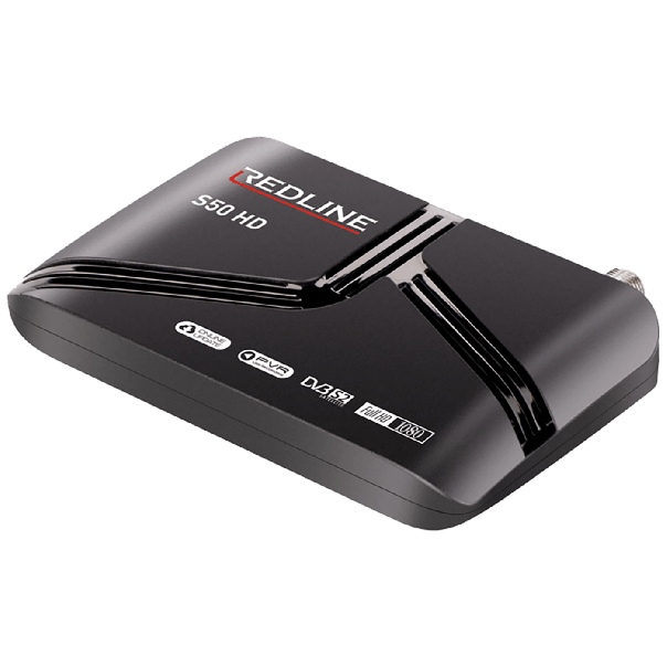 REDLINE Satelitski priјemnik DVB-S2, Full HD, HDMI, USB - S50 HD, crna