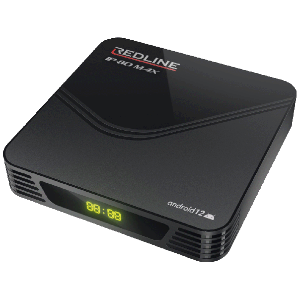 REDLINE Prijemnik IPTV Android, 8K, 4/32 GB, USB, WiFi - IP-80 Max