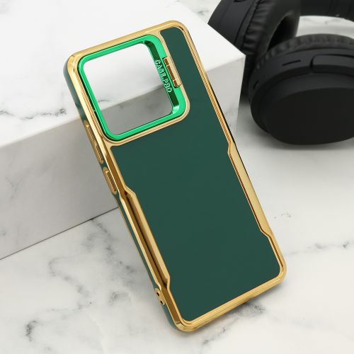 Futrola - maska GOLD LUXE za Xiaomi Redmi Note 13 4G zelena (MS)