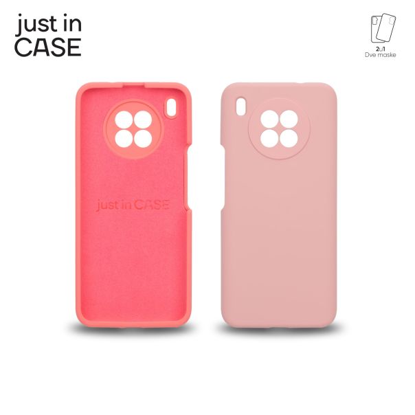 JUST IN CASE Maska 2u1 Extra case MIX PLUS za Honor 50 Lite, roze