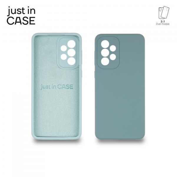 JUST IN CASE Maska 2u1 Extra case MIX PLUS za Samsung A33 5G, zelena