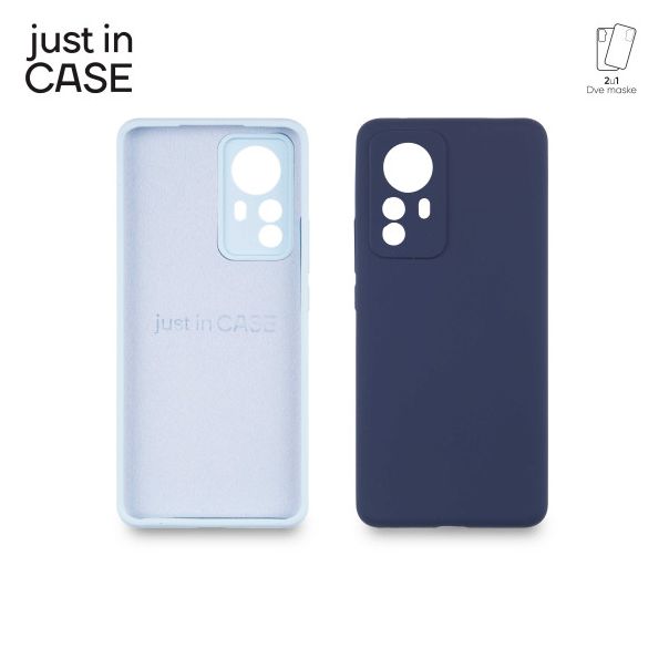 JUST IN CASE Maska 2u1 Extra case MIX PLUS za Xiaomi 12 Pro, plava