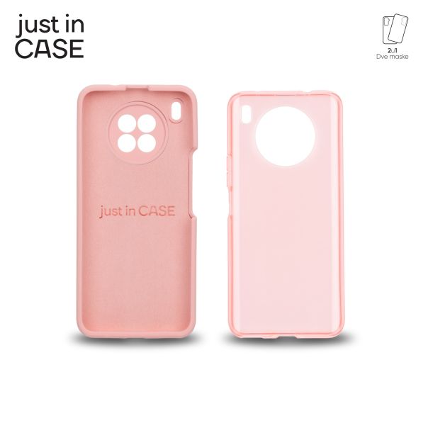 JUST IN CASE Maska 2u1 Extra case MIX za Nova 8i, roze