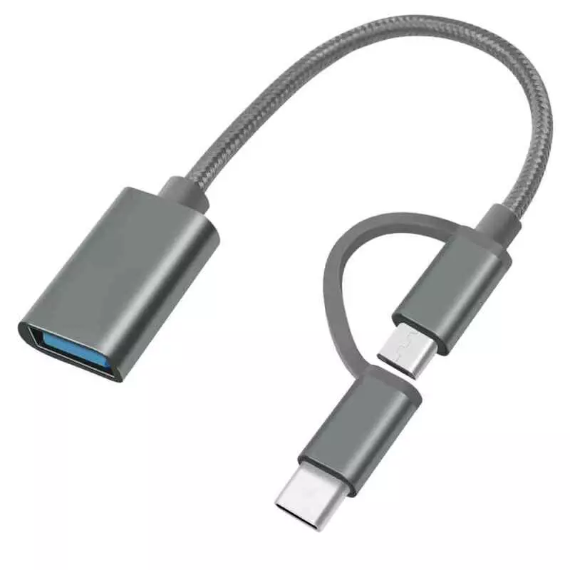 Adapter OTG Jinghua Type C – micro USB na USB Z 3.0