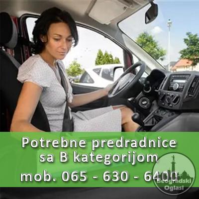 Potrebne predradnice sa B kategorijom 50-70.000