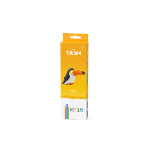 HEY CLAY Glina Birds - 3 cans - Toucan