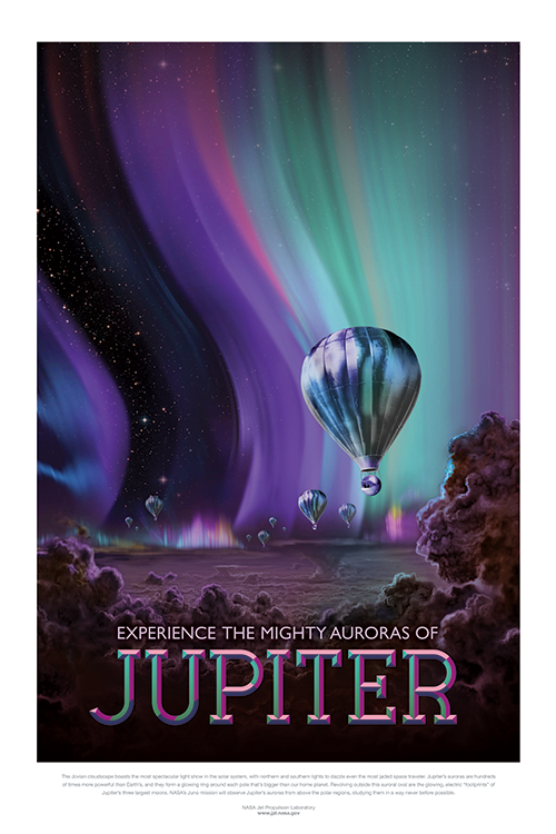 Jupiter - JPL Travel Poster