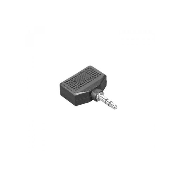 HAMA Audio adapter 3.5mm 3-pina na 2x 3.5mm m/ž, crna