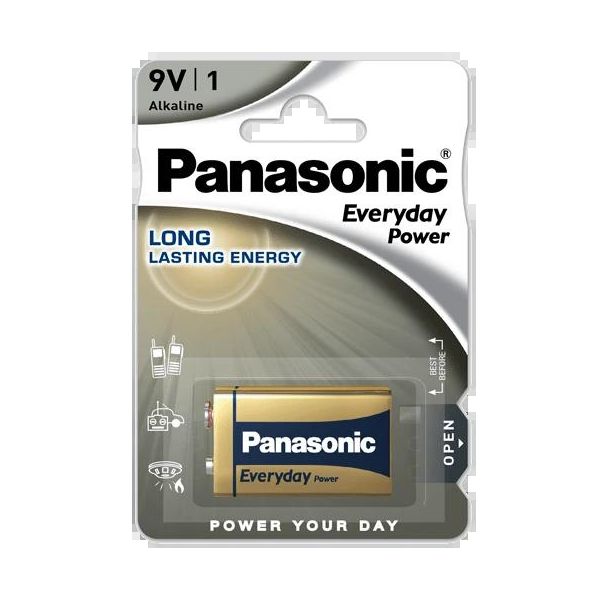 PANASONIC Baterija 6LR61-9V