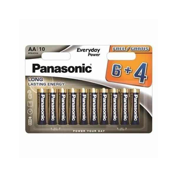 PANASONIC Baterije LR6EPS/10BW-AA alkalne Ever 10/1