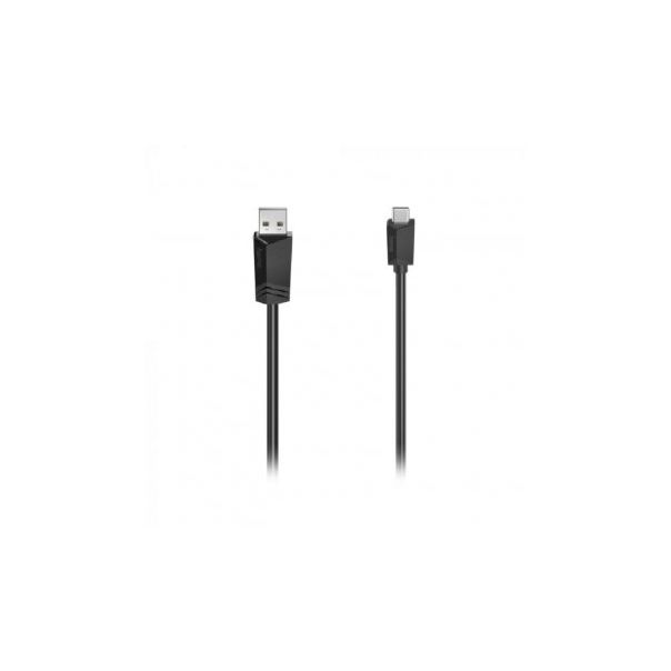 HAMA Kabl USB-A na USB-C, 2.0, crna