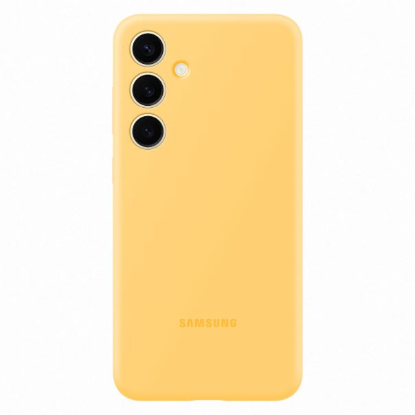 SAMSUNG Silikonska maska za S24+, žuta