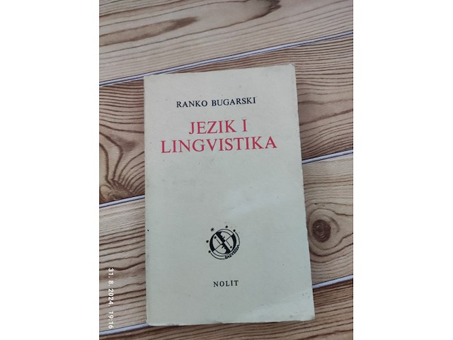 Jezik i lingvistika-Ranko Bugarski