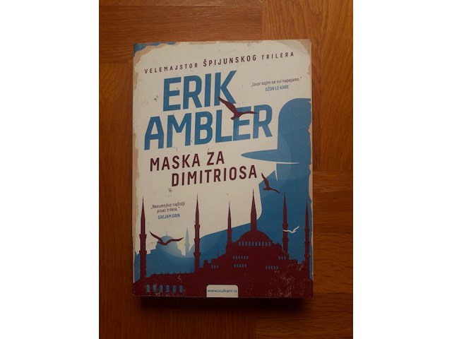 Maska za Dimitriosa - Erik Ambler