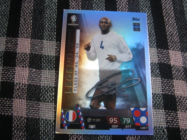 Euro 2024 Match Attax LSS 7 PATRICK VIEIRA