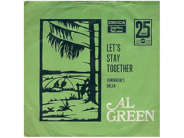 Al Green – Let`s Stay Together  Vinyl, 7`, 45 RPM, Sing