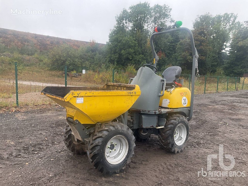 Prodaje se Wacker Neuson 1001 1 ton 4x4 Hi-Tip mini damper na aukciji