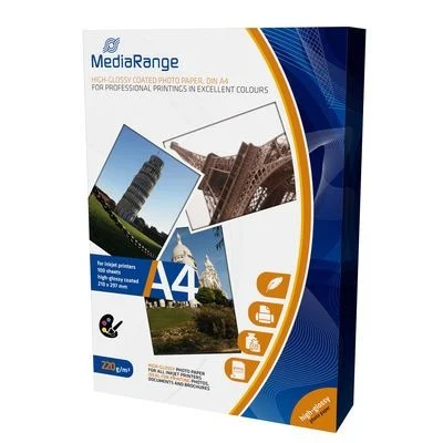 MediaRange MRINK103 A4 foto papir high glossy coated 220g 100 lista ( FP220MR/Z )