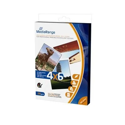 MediaRange MRINK104 100x150mm foto papir high glossy coated 220g 50 lista ( FP220-50MR/Z )