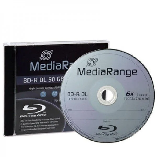 MediaRange MR506 BLU-RAY 50GB BD-R DL 6X ( 5250MR6/Z )