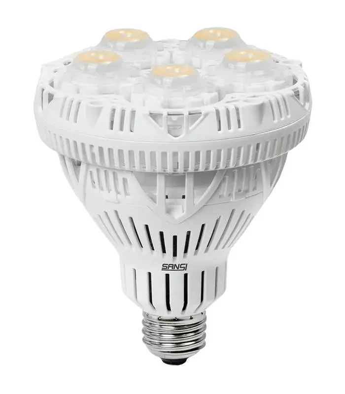 Sansi Led sijalica za biljke, 24W, Bela