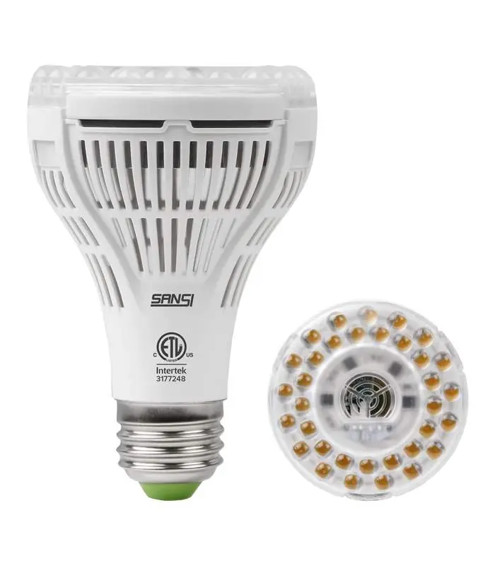 Sansi Led sijalica za biljke, 15W, Bela