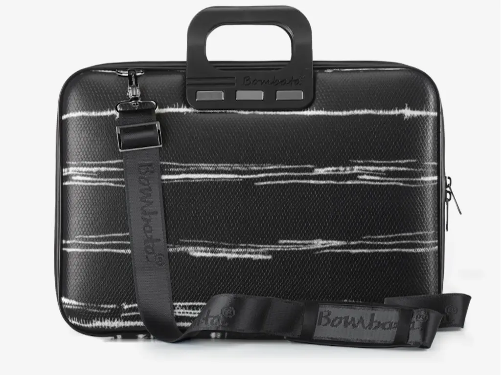 BOMBATA torba za laptop Black&White 15,6"/Crna