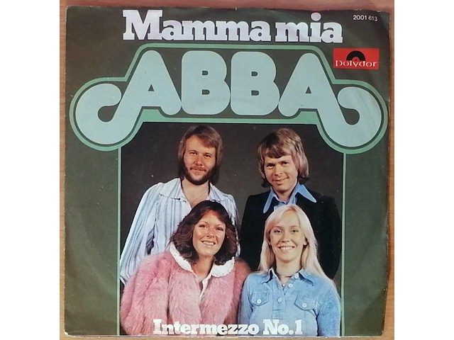 SP ABBA - Mamma Mia (1975) Germany, ODLIČNA