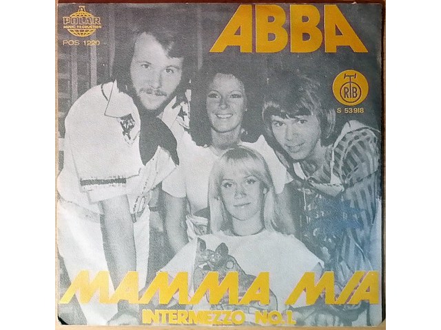 SP ABBA - Mamma Mia (1976) 10. press, NESLUŠANA, NOVA