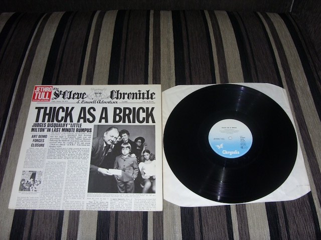 Jethro Tull – Thick As A Brick LP Chrysalis Germany `80