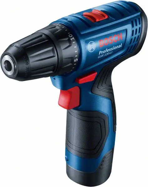 Bosch Akumulatorska bušilica-odvrtač GSR 120-LI Profi kofer 2x2.0Ah 06019G8000