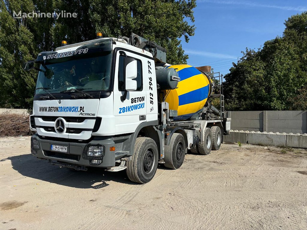 Putzmeister na šasiji Mercedes-Benz Actros 3244 pumpa za beton