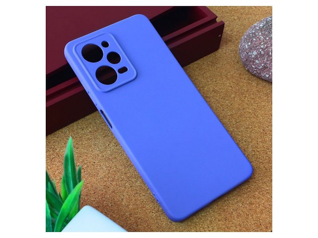 Maskica Teracell Giulietta za Xiaomi Redmi Note 12 5G (EU) mat ljubicasta