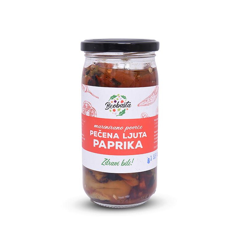 PEČENA LJUTA BELOLUČENA PAPRIKA