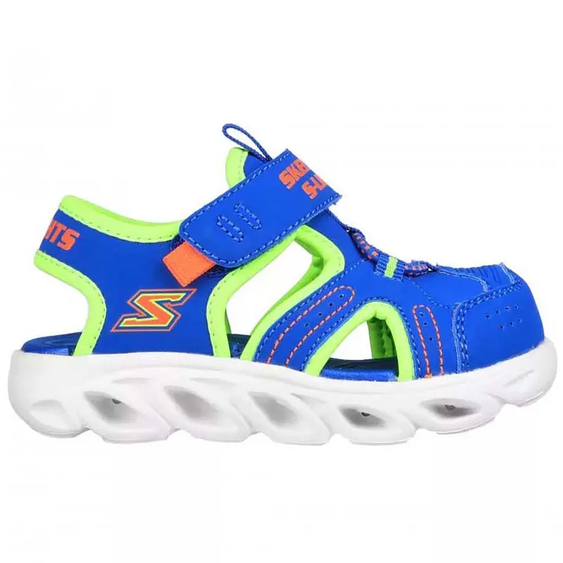 Skechers Sandale za dečake Hypno-Splash, Plavo-zelene