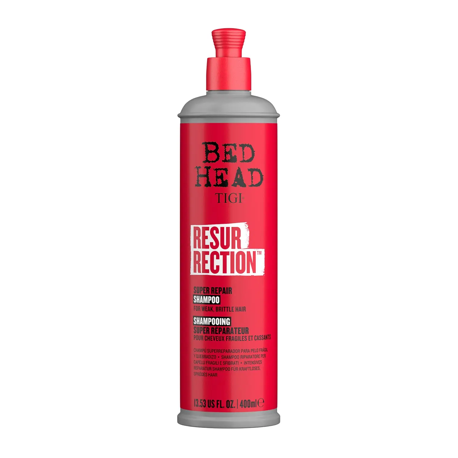 BED HEAD Šampon za slabu kosu sklonu pucanju RESURRECTION 400ml