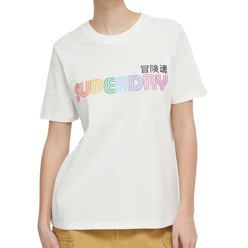 SUPERDRY Ženska majica kratkih rukava, Bela